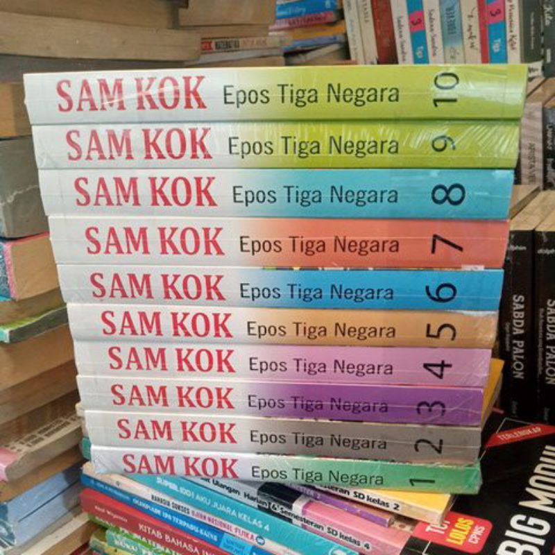Jual BUKU SAM KOK ,EPOS TIGA NEGARA,ORIGINAL | Shopee Indonesia