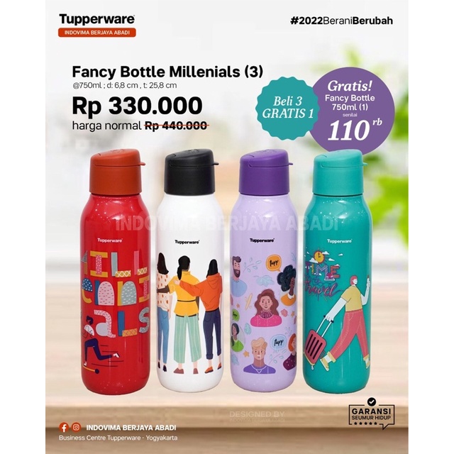 Jual botol tupperware murah | Shopee Indonesia