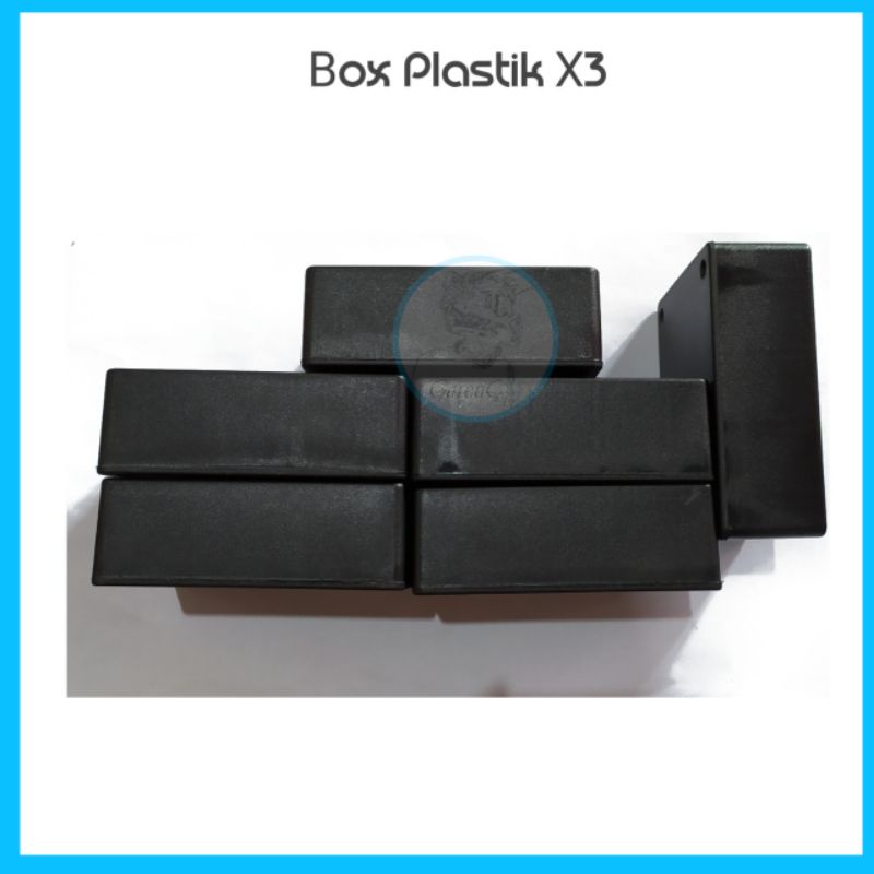 Jual Box X3 Box Plastik Box Elektronik Box DIY 10x7.5x3.5 cm | Shopee ...