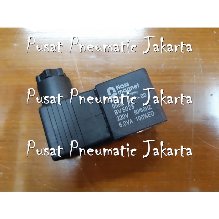 Jual Solenoid Coil Nass Magnet 220VAC Nass Magnet 0550.00.1-00 AC220V ...