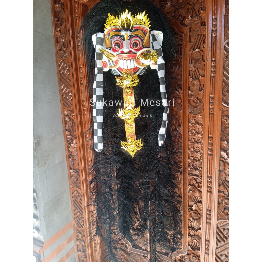 Jual Topeng Tapel Rangda Mebok Leak Bali Bali Lengkap Dengan Bulu ...