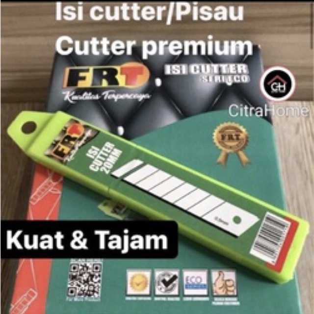 Jual Isi /Pisau Cutter Besar (10pcs) FRT & Popeye | Shopee Indonesia
