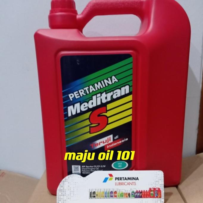Jual Oli Pertamina Meditran S Sae 40 10 Liter | Shopee Indonesia