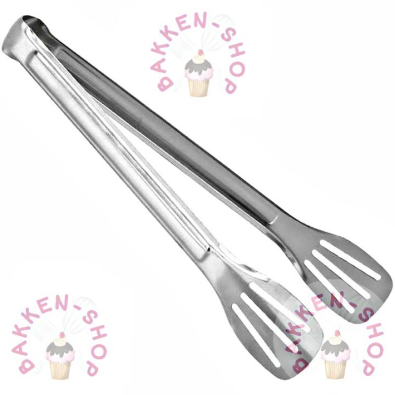 Jual Capitan Gorengan/Capitan Makanan/Food Tong Stainless | Shopee ...