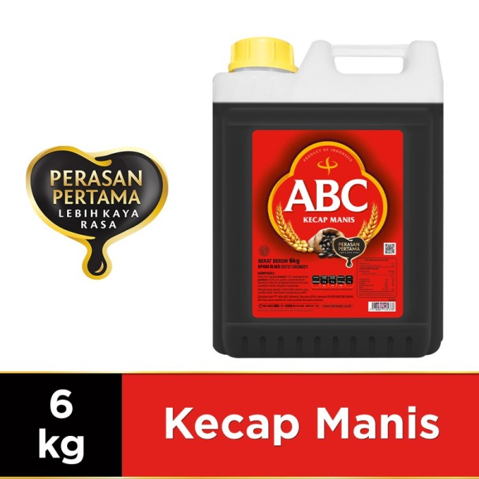 Jual Kecap Manis ABC 6kg (Jerigen) | Shopee Indonesia
