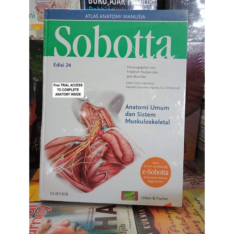 Jual Buku Sobotta ORI - Buku Atlas Anatomi Manusia Edisi 24 Volume 1 2 ...