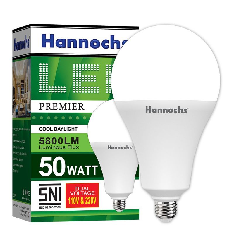 Jual Lampu bohlam LED Hannochs Premier 50w 50 watt | Shopee Indonesia
