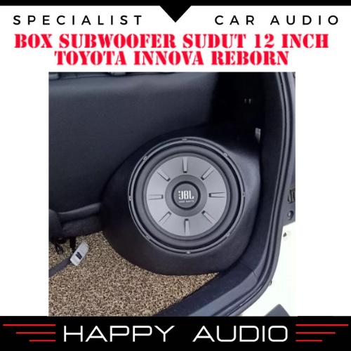 Jual Box Sudut Bahan MDF 18mm Subwoofer Mobil 12 Inch Toyota Innova ...