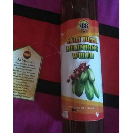Jual HARGA GROSIR Sari Sirup Buah Belimbing Wuluh (SBB) Menurunkan ...