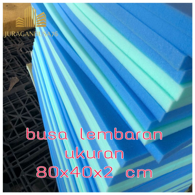 Jual busa lembaran 2cm 80x40x2 cm | Shopee Indonesia
