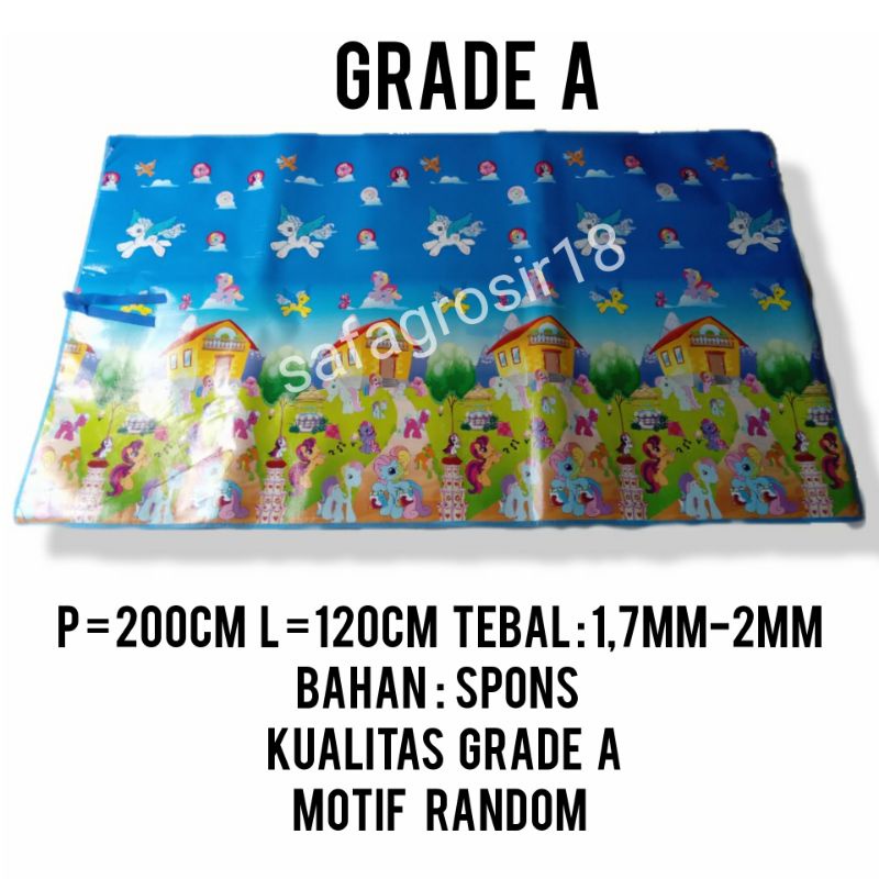 Jual Karpet Spon Karakter ukuran 120x200 tebal 1,8mm Grade A Motif ...
