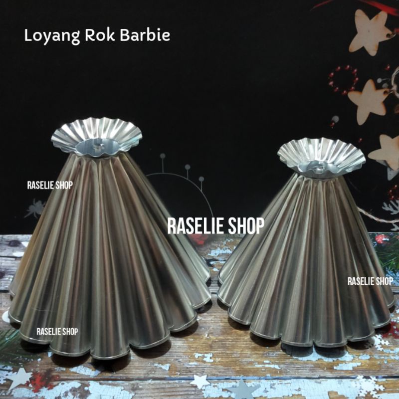 Jual Loyang Kue Rok Barbie Cetakan Nasi Tumpeng Puding Gelombang ...