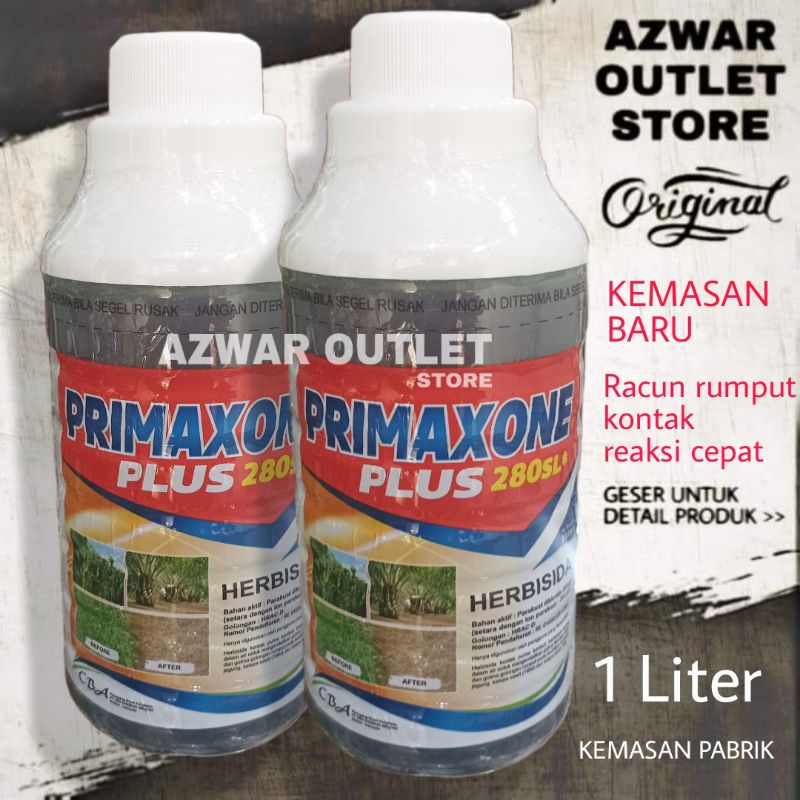 Jual Herbisida PRIMAXONE PLUS 280SL by CBA | racun rumput kontak ...