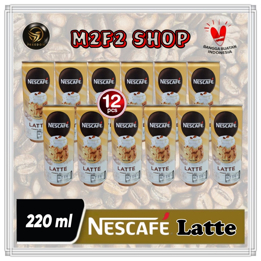 Jual Kopi Nescafe Ala Cafe Latte Kaleng | Can - 220 ml (Kemasan 12 Pcs ...