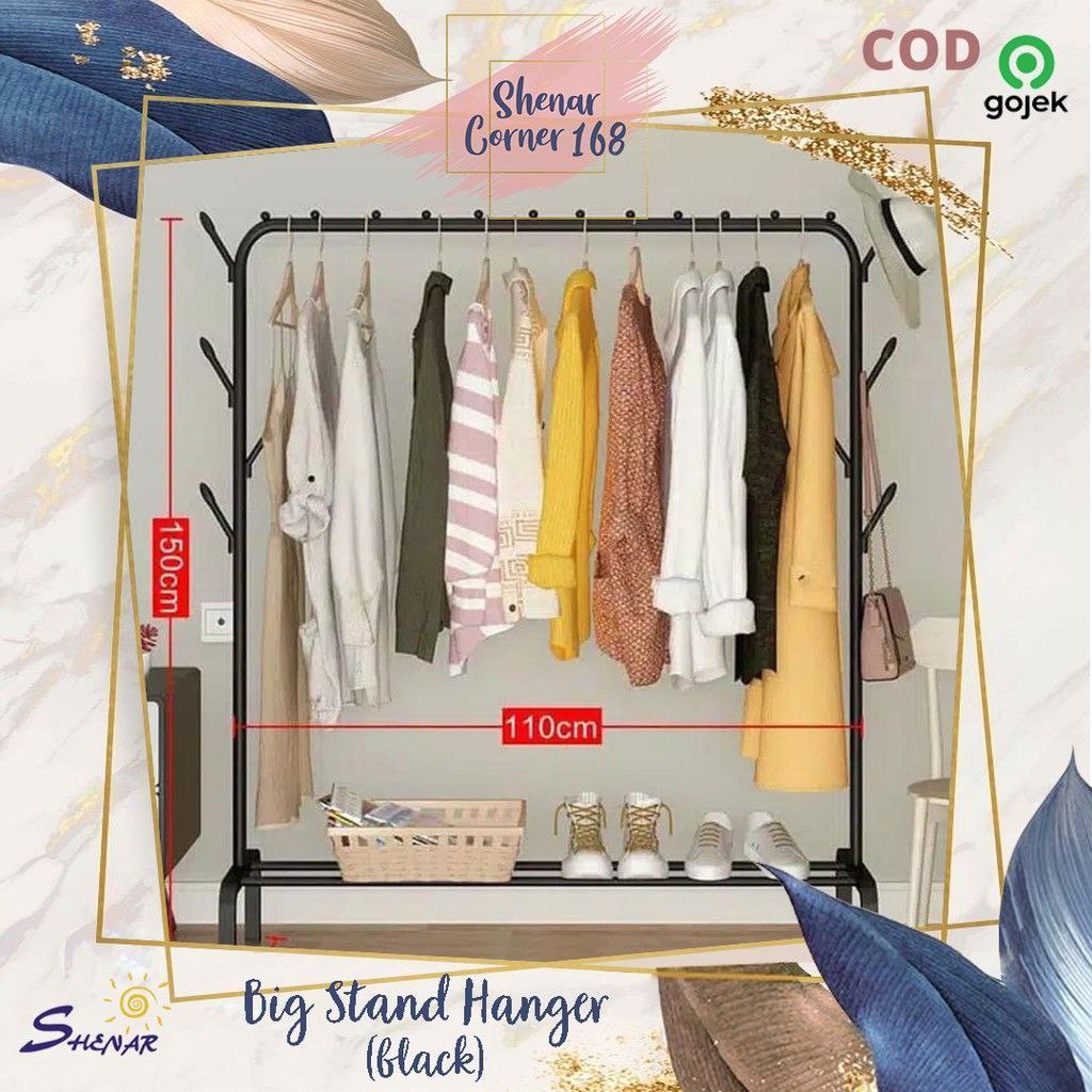 Jual Big hanger / stand jumbo Merek SHENAR / Big Hanger Single Rak ...
