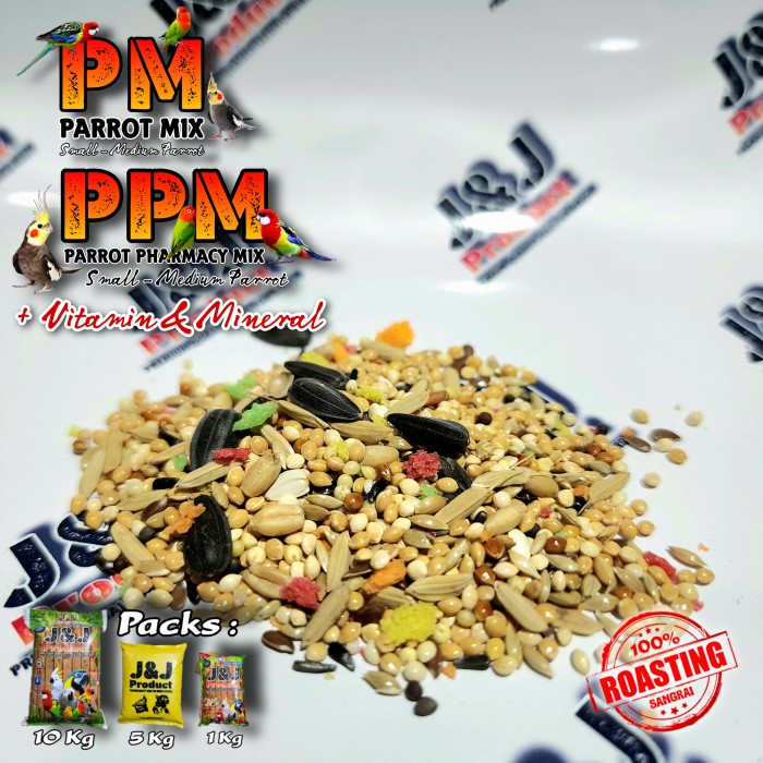 Jual Pakan Ternak / lomba Lovebird Falk Parkit J&J Premium Seed 5kg ...