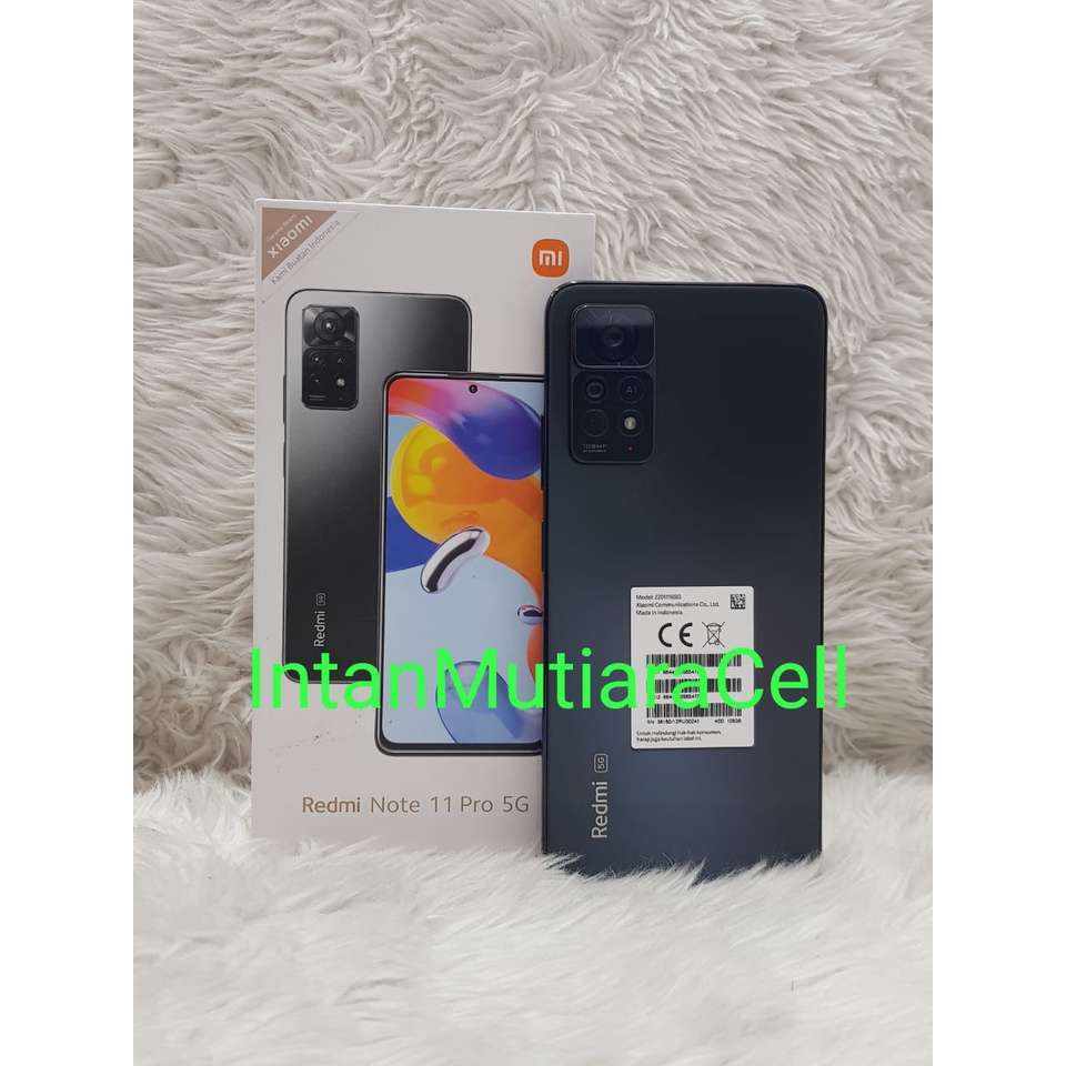 Jual Xiaomi Redmi Note 11 Pro 5G Ram 8GB Rom 128GB (Second) | Shopee ...
