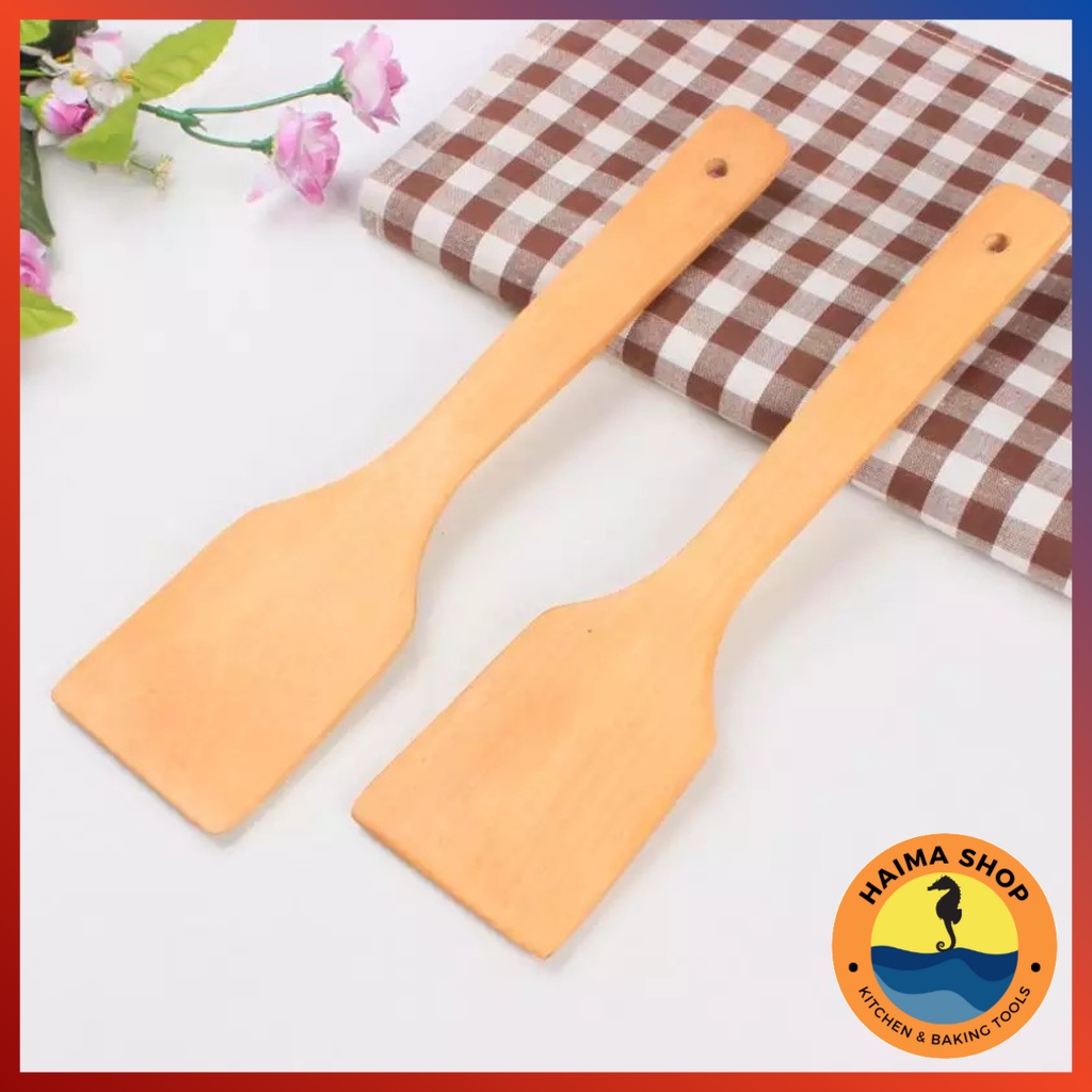 Jual Spatula Kayu Premium/Sutil Kayu/Spatula Kayu Halus dan Tebal ...