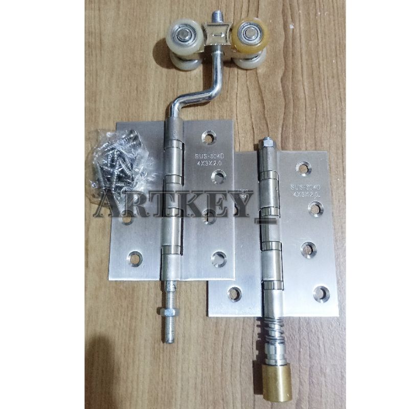 Jual RODA SLIDING LENGKUNG PINTU LIPAT DAN GAIT BAGIAN BAWAH komplit ...