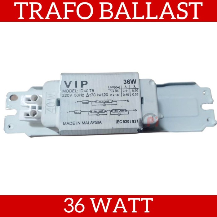 Jual TRAFO TRAVO BTA 36W BALLAST LAMPU TL 36 WATT BTA36 40W 40 WATT | Shopee Indonesia