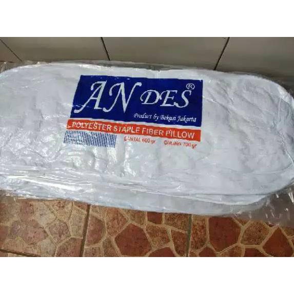 Jual Belanja hemat--ANDES 1 bantal kepala dan 1 Guling (paket isi 2 ...
