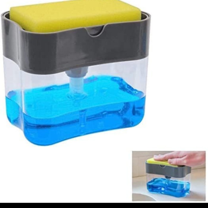 Jual Buruan Dispenser Tempat Sabun Cuci Piring - Soap Pump & Sponge ...