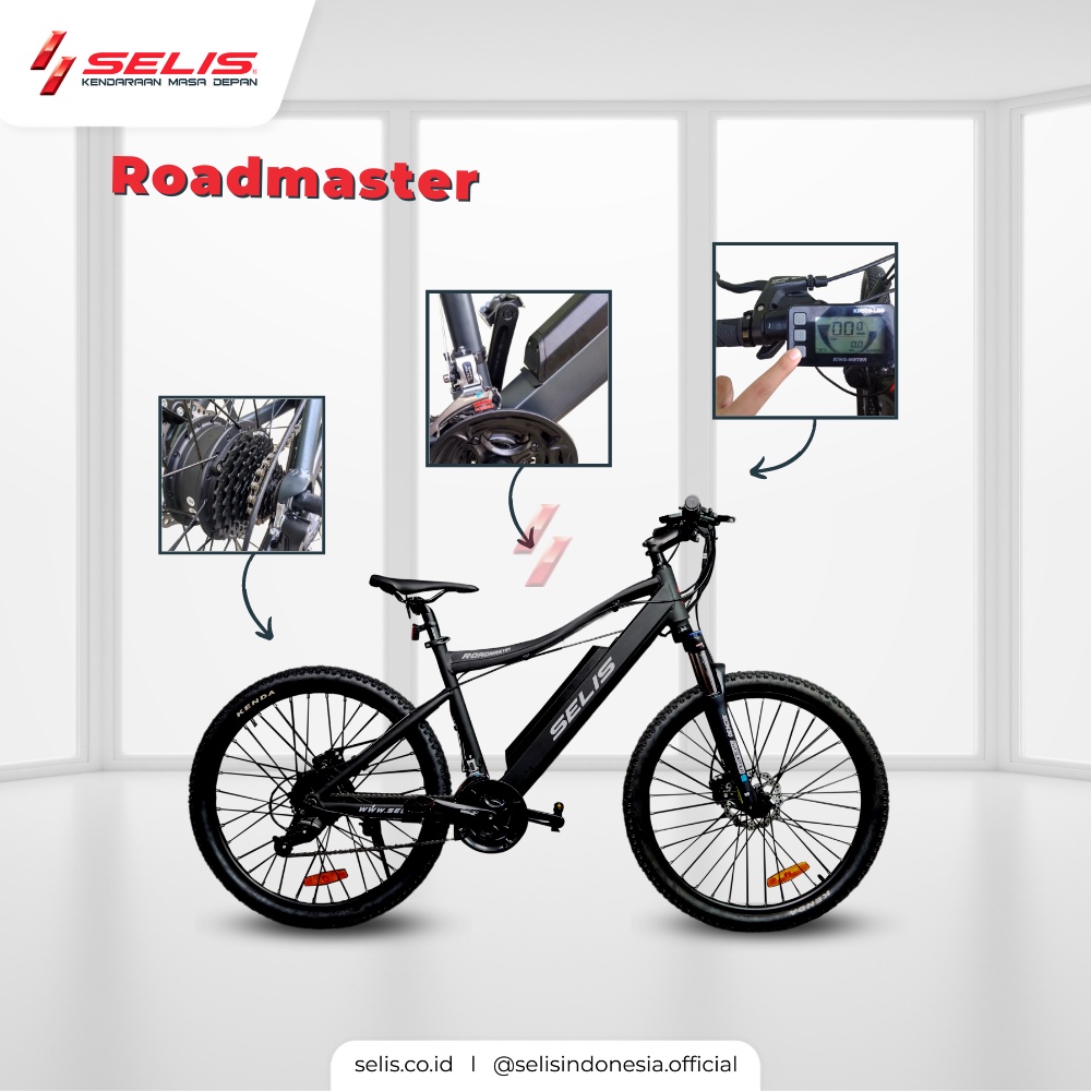 Jual Sepeda listrik Selis tipe Roadmaster | Shopee Indonesia