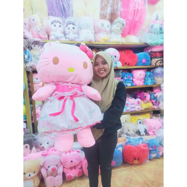 Jual BONEKA HELLO KITY GAUN CANTIK BONEKA HELLO KITY COSTUM BONEKA ...