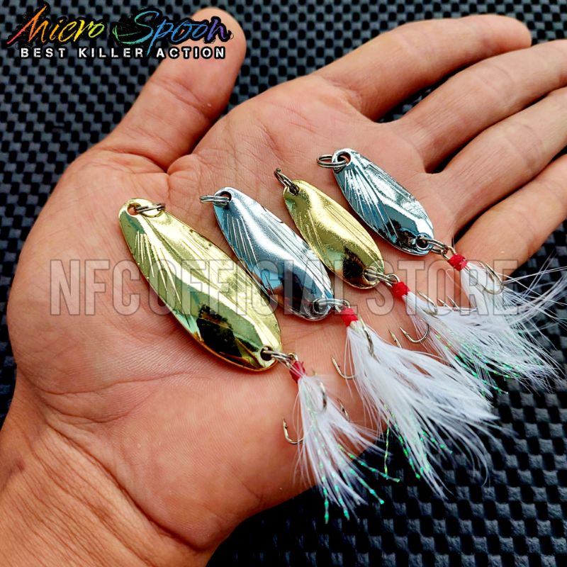 Jual Lure Micro Spoon 5 gram 7 gram 13 gram Best Killer Action for ...