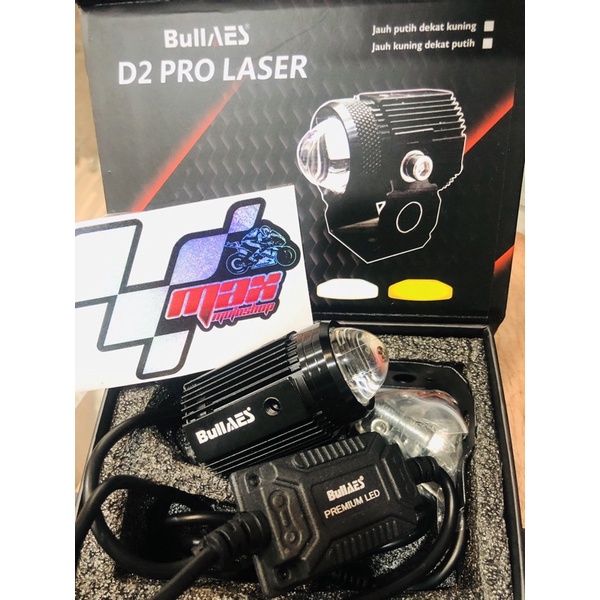 Jual LAMPU TEMBAK D2 LASER AES BullAES D2 PRO/PLUS NEW WARNA SUPER ...