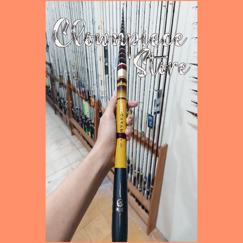 Jual Joran Tegek Pancing Oregon Carang 450 (4.5m) Custom Set Kolong / Joran Tegek Oregon Carang ...