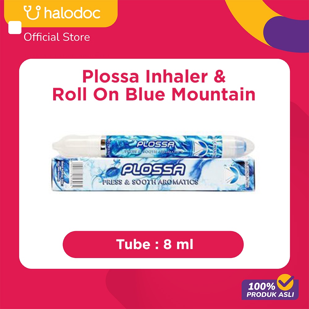 Jual Plossa Inhaler & Roll On Blue Mountain 10 ml | Shopee Indonesia