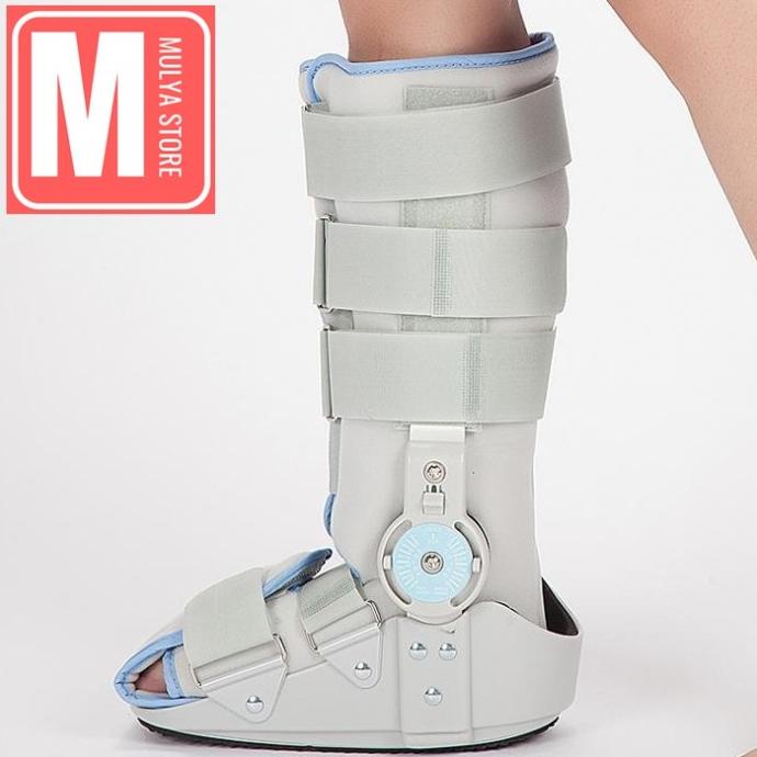 Jual Ankle Walker Boot Rom Inflatable Brace With Range of Motion ...
