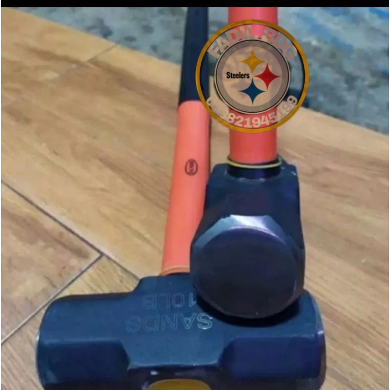 Jual Palu Godam 10kg Gagang Fiber - Stone Sledge HammerFiber Handle ...