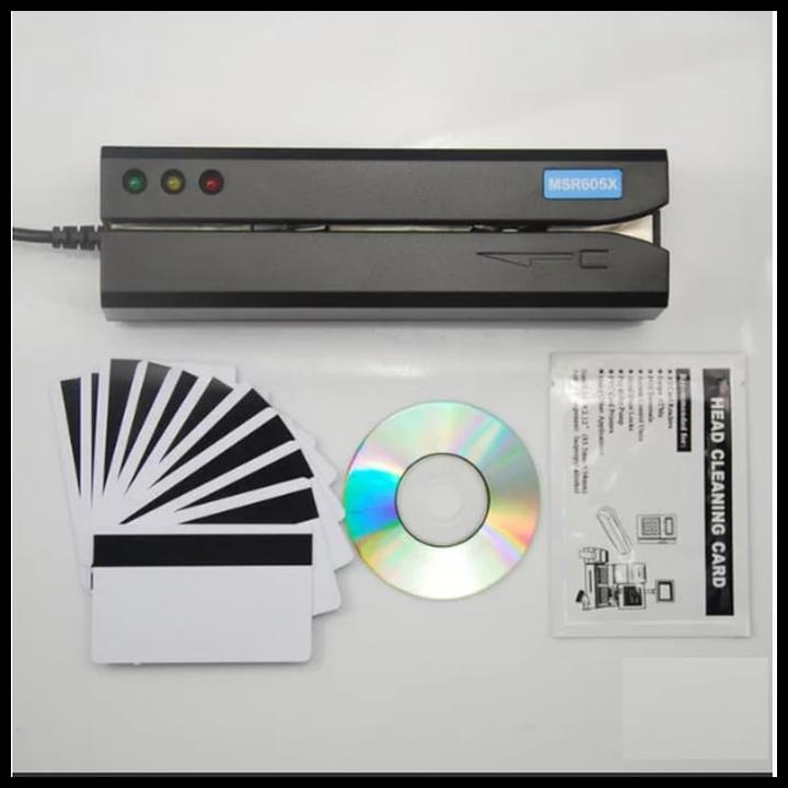 Jual Deftun Msr605X Msr 605X Magnetic Card Reader & Writer Encoder ...