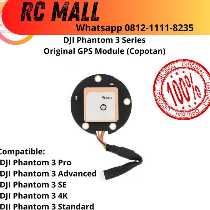 Jual GPS Module For DJI Phantom 3 Pro/Advanced Original ( COPOTAN ...