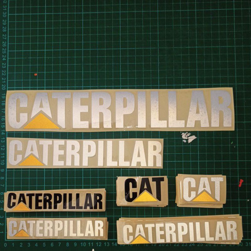 Jual Sticker Cutting Logo CAT / CATERPILLAR | Shopee Indonesia