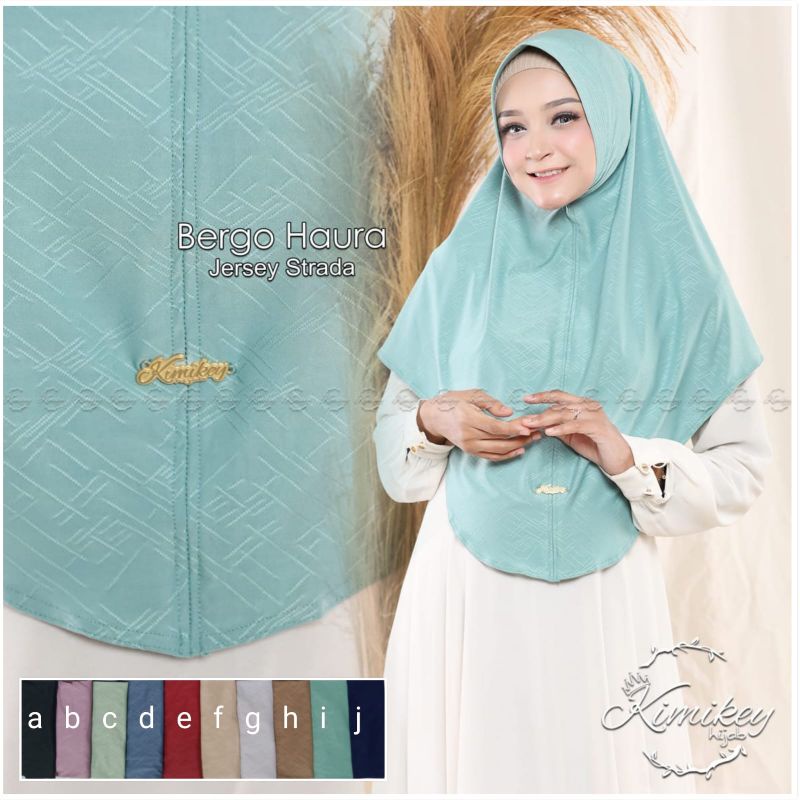 Jual Jilbab Haura Simple by Kimikey | Shopee Indonesia