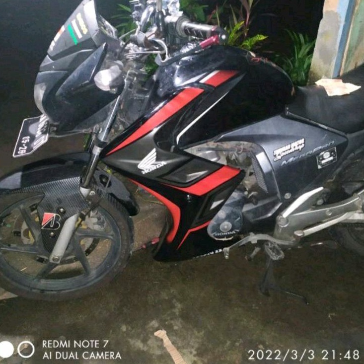 Jual half fairing atau sayap honda mega pro | Shopee Indonesia