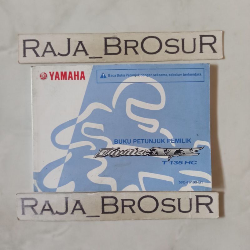 Jual Buku Petunjuk Pemilik/Manual Book Yamaha New Jupiter MX 135LC 50C 2010-2015 | Shopee Indonesia