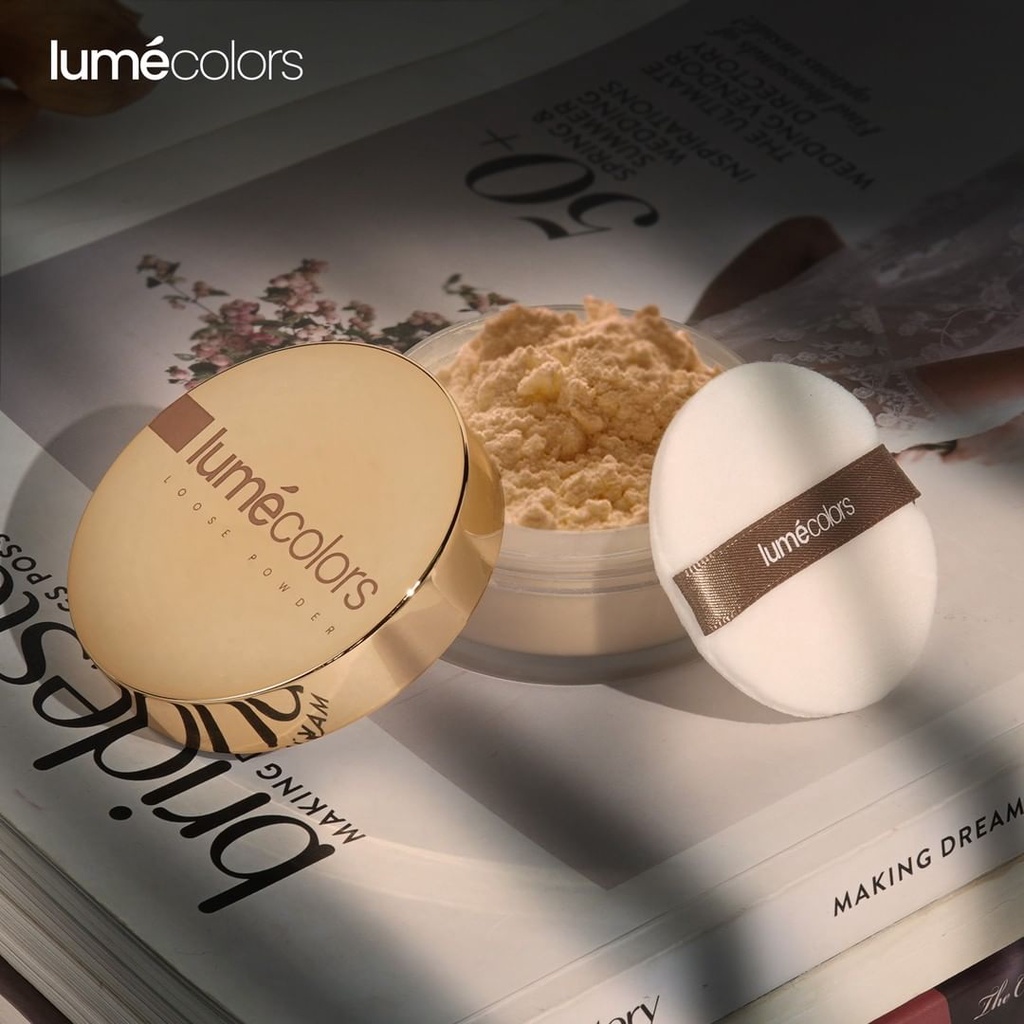 Jual Lumecolors Loose Powder Pore Blurring Effect With Oil Control ...