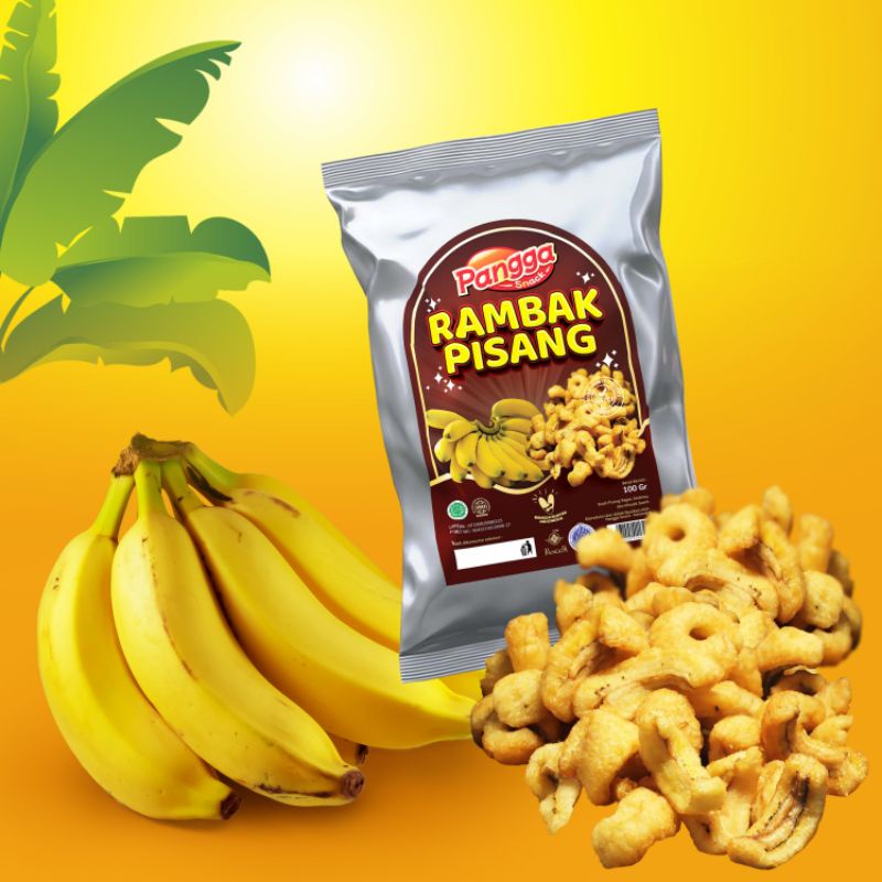 Jual PANGGA SNACK - RAMBAK PISANG | Shopee Indonesia