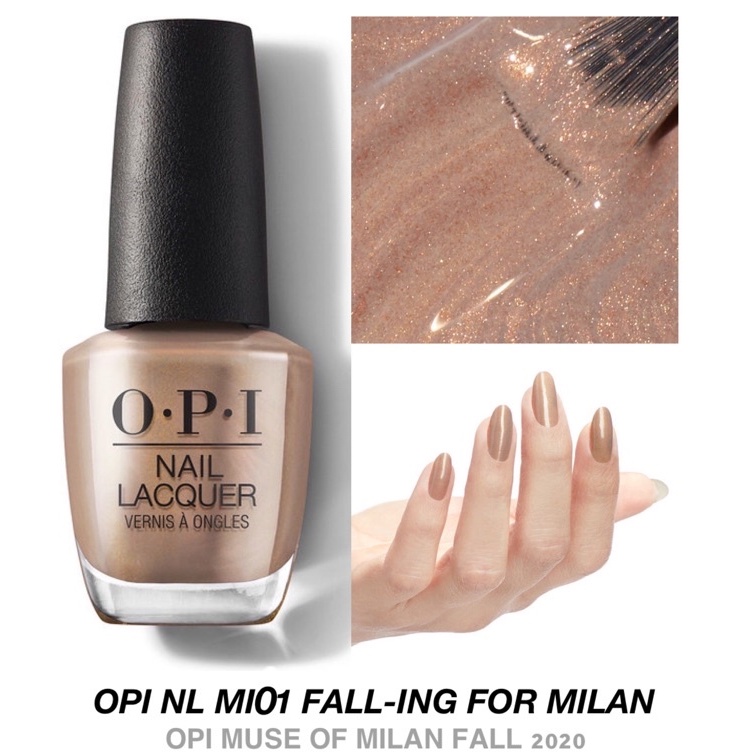 Jual OPI NL MI01 - Fall-ing For Milan (MILAN) | Shopee Indonesia