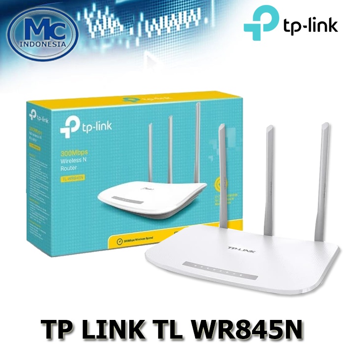Jual WiFi Router TP-Link 3 Antena TL WR845N | Shopee Indonesia