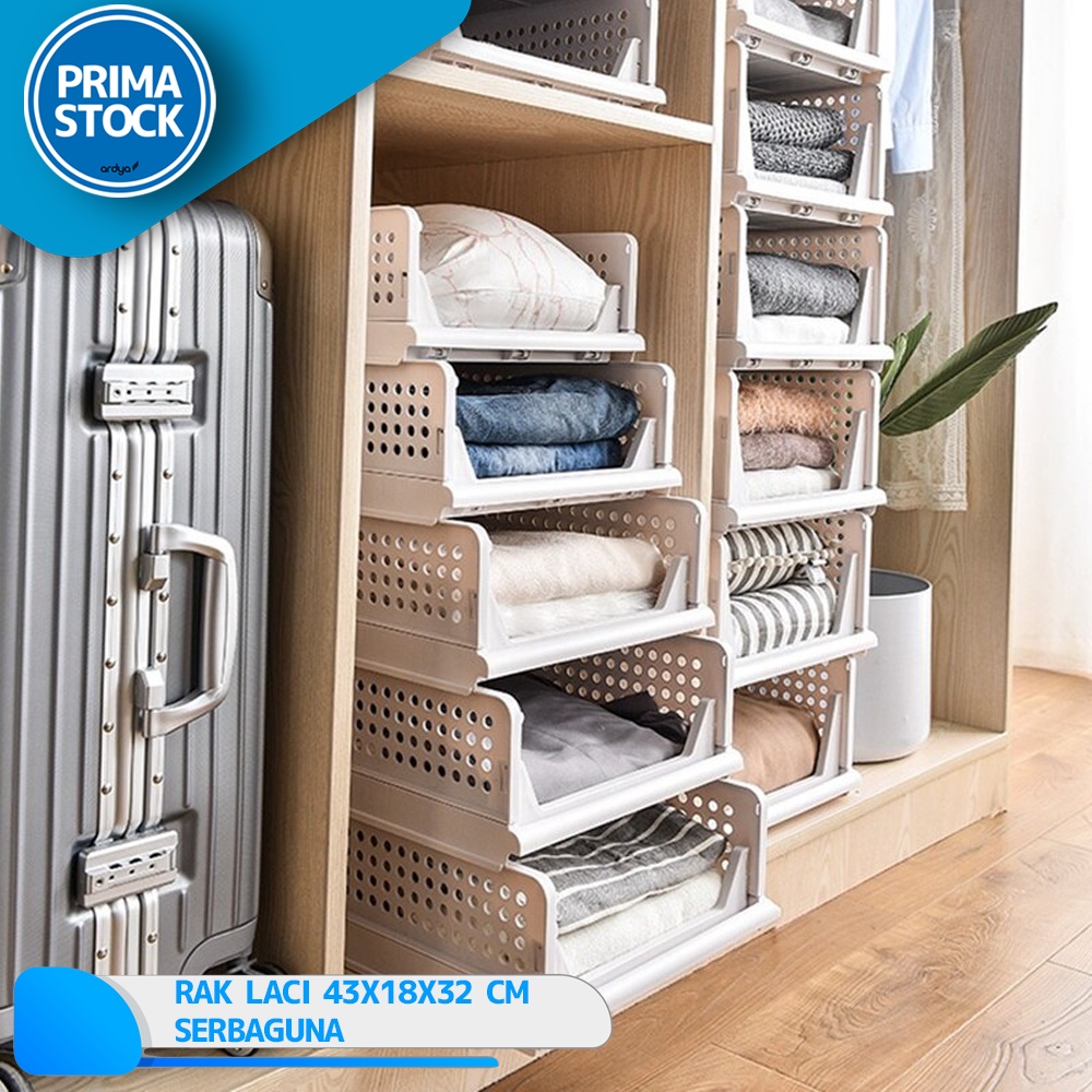 Jual RAK LACI LIPAT LEMARI BAJU FOLD BOX STORAGE TEMPAT PENYIMPANAN ...