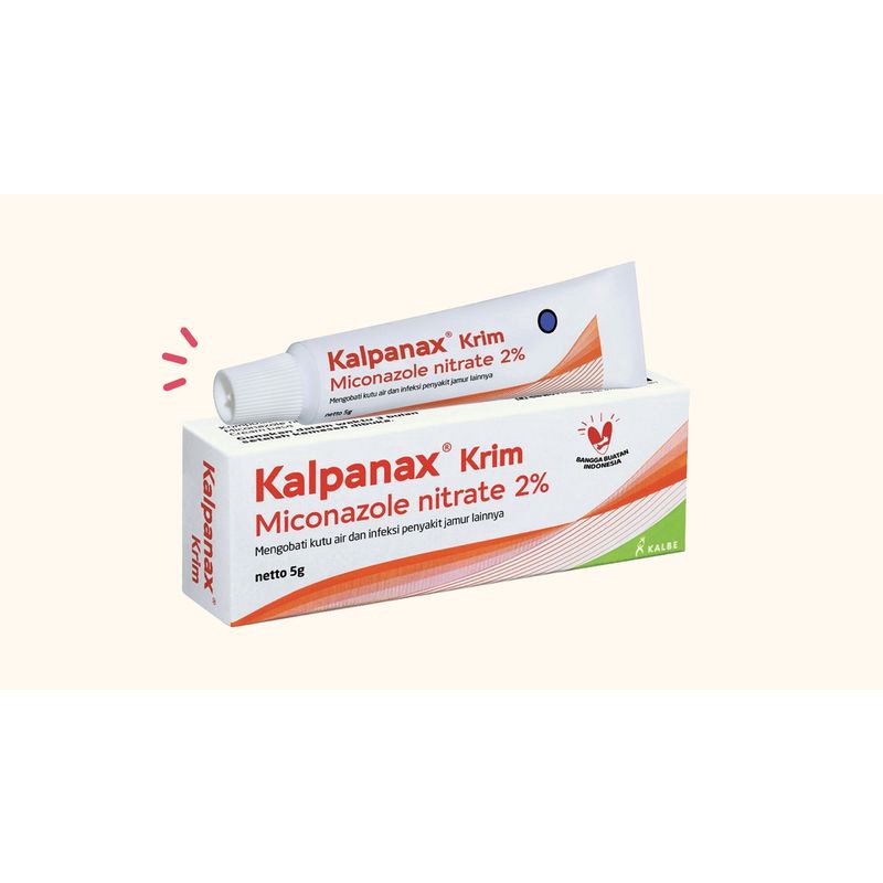 Jual Kalpanax Krim 5 gr, 10 g / Kadas / Kurap / Kutu Air / Jamur / Panu ...
