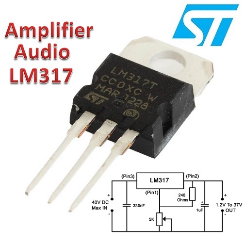 Jual LM 317 LM317T 317T T LM317 IC Transistor LM317T LM317 IC Adjustable Positive Regulator TO ...