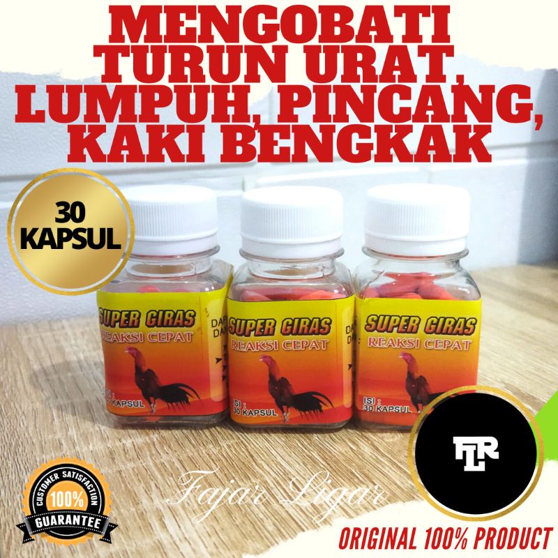 Jual KAPSUL TURUN URAT AYAM GIRAS OBAT AYAM TURUN URAT LUMPUH BENGKAK ...