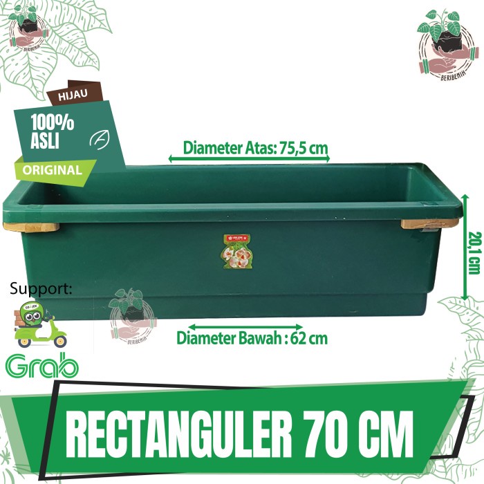 Jual Pot Bunga Taman Panjang Lion Star Rectanguler FP-11 Premium ...