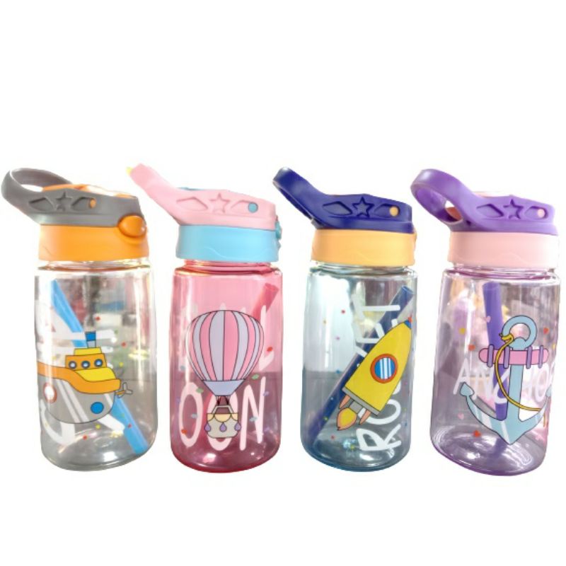 Jual Botol Minum Anak Sedotan Karakter 480ml | Shopee Indonesia
